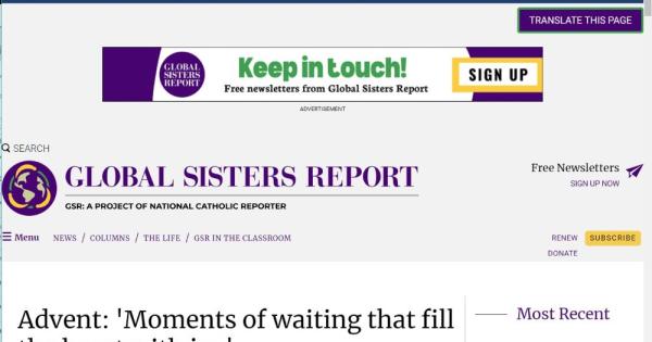 Global Sisters Report launches translation tool for readers | Global Sisters Report